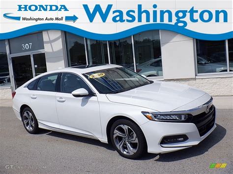 2020 Platinum White Pearl Honda Accord Ex L Sedan 146471587 Photo 9