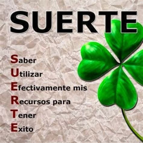Frases Para Desear Suerte