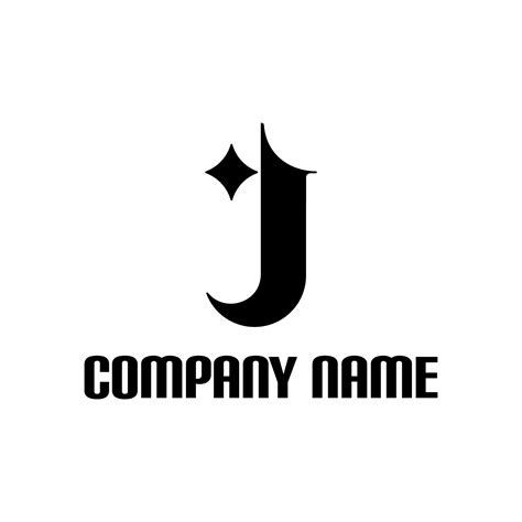 J Letter Logo Vector Suitable For Businesses In The Sports And Fashion