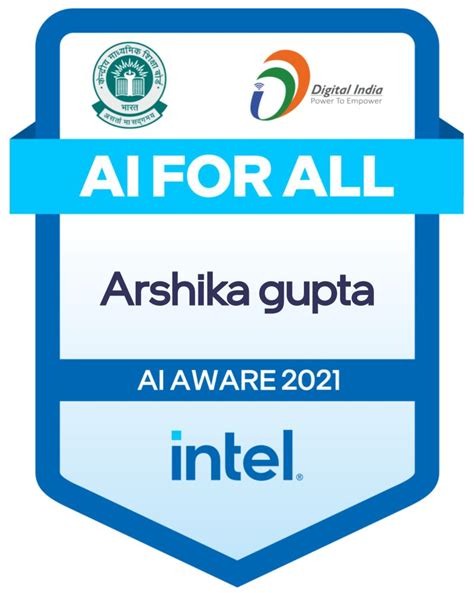Arshika Gupta On Linkedin Aiforall Artificialintelligence Techforgood