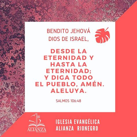 El Elohe Israel Dios El Dios Iglesia Alianza Rionegro