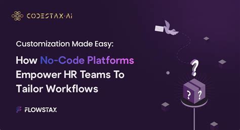 codestax ai on linkedin customization made easy how no code platforms