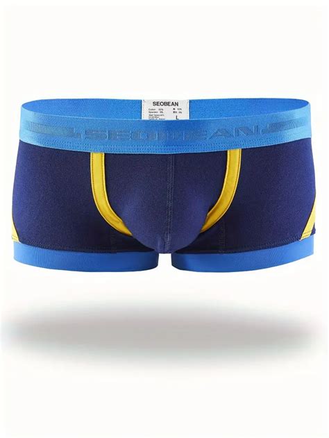 ملابس داخلية رجالية ، ملابس داخلية رجالية جذابة ورفيعة الخصر Temu