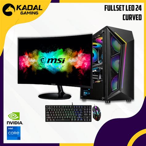 Promo PC GAMING INTEL CORE I7 14400F NVIDIA RTX 3060 12GB EDITING GTA FIVEM CPU ONLY Kota