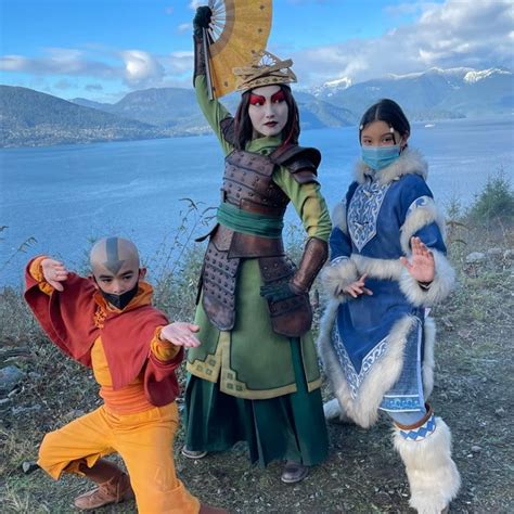 A Few More Behind The Scenes Of Maria Zhang As Suki During Avatar The