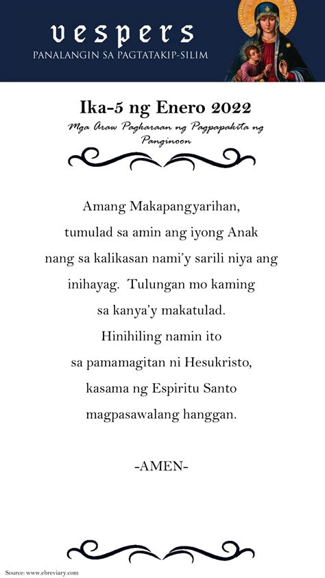 Dlsu Lspo Panalangin Sa Takipsilim Mga Araw Pagkaraan