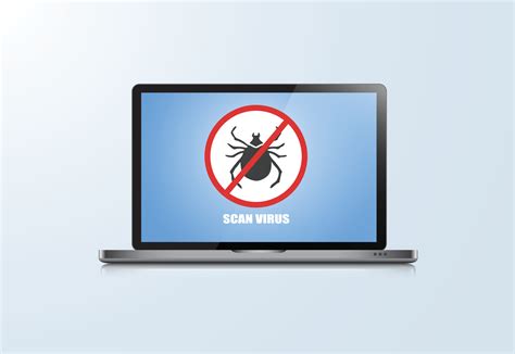 Concept Is Data Security Center Shield On Computer Laptop Protect Sensitive Data Internet