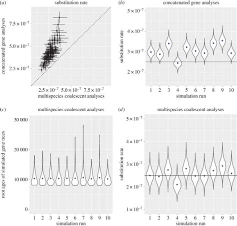 A Empirical Clock Rate Estimates Compared Between Concatenated Download Scientific Diagram