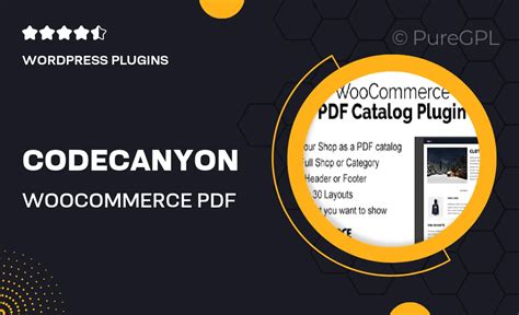 codecanyon woocommerce pdf catalog