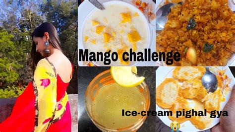 I Ate Mango For 24 Hours😋 Tried Viral Mango Recipes🥭 24 Hours Mango