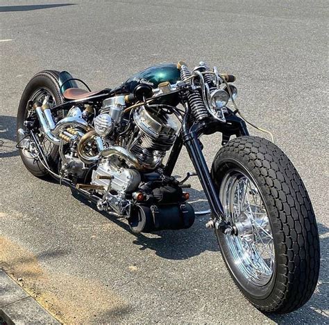 Hd Pan Bobber Motorcycle Zero Engineering Type 6 Harley Shovelhead