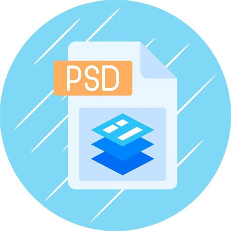 Psd File Format Flat Blue Circle Icon 41872538 Vector Art At Vecteezy