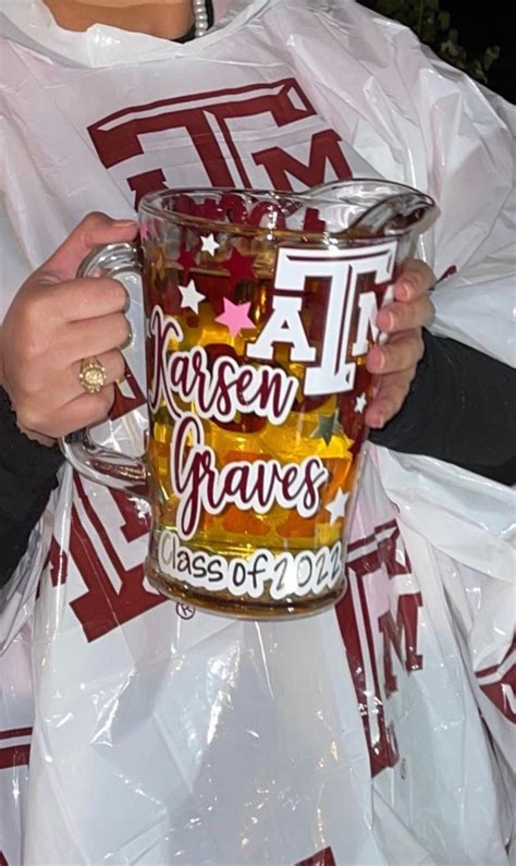 Aggie Ring Dunk Pitcher Personalized Etsy