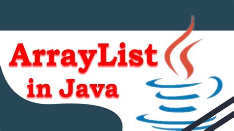 Arraylist In Java Programming Youtube