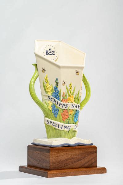See The New Scripps National Spelling Bee Trophy Designed By Rookwood