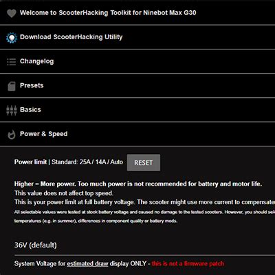 1 Website For Hacking Your E Scooter