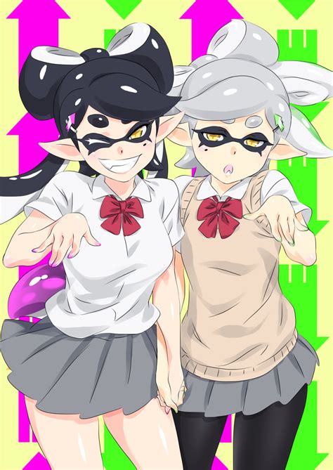 Callie And Marie Splatoon And More Drawn By Taka Michi Danbooru