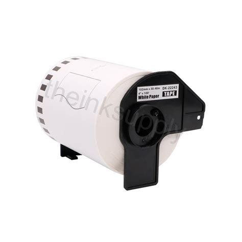 Dk 22243 102mm Continuous Compatible Brother Thermal Sticker Label For