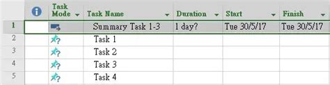 Microsoft Project Delete Summary Task Without Deleting Subtasks 07