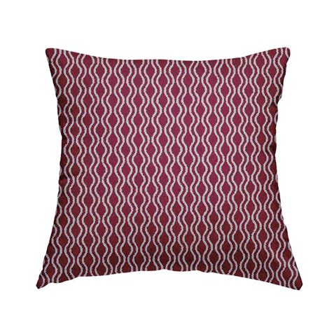 Piccadilly Collection Eclipse Pattern Woven Upholstery Pink Chenille