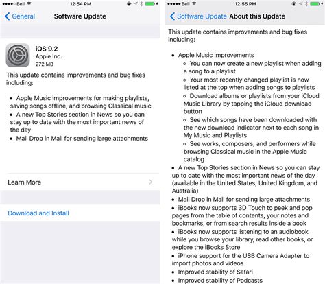 apple releases ios 9 2 with improved safari view controller and various