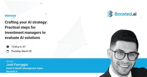 Boostedai On Linkedin Welcome You Are Invited To Join A Webinar