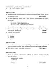 Pathology Questions Cellular Adaptations Inflammation Course Hero