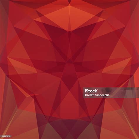 추상적인 배경 이루어진 적색 갈색 트라이엥글 작성 0명에 대한 스톡 벡터 아트 및 기타 이미지 0명 2015년 2차 도형 Istock