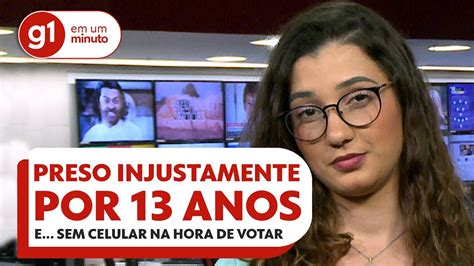 g1 em 1 minuto no yt Vigilante negro condenado injustamente é