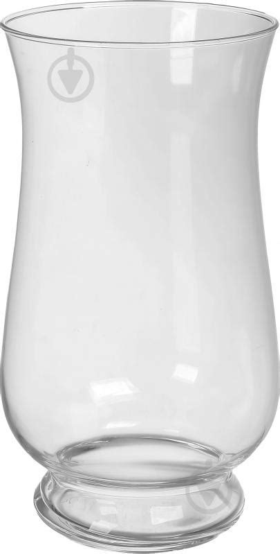 ᐉ Ваза скляна Теамо Тетяна 30 см прозора • Краща ціна в Києві Україні