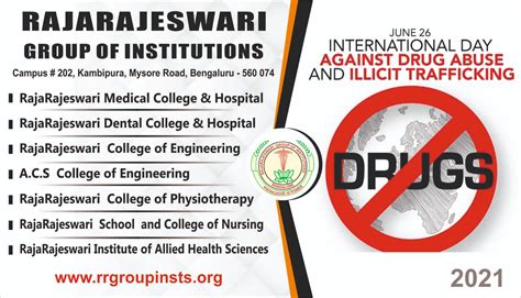 International Day Against Drug Abuse And Illicit Trafficking