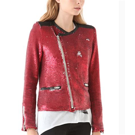 Taylor Swift Sequin Moto Jacket Paradise Jacket