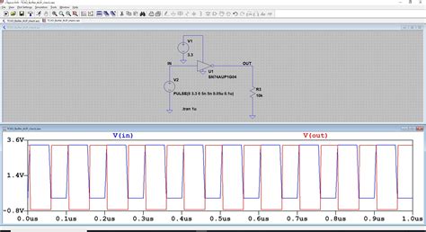 WEBENCH Tools SN74AUP1G04 This Behavior Model Is Not Correct Simulation Hardware System
