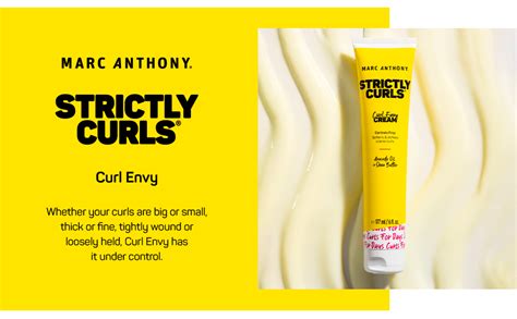 Marc Anthony Curl Envy Cream Strictly Curls Curl Defining Cream Softens Coarse