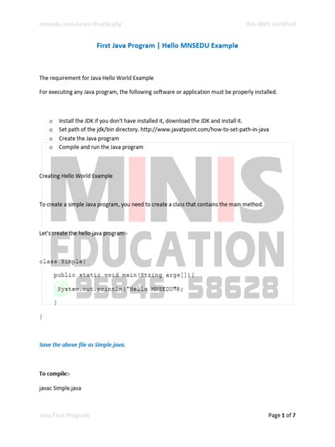 00 first java pro write compile run 00 pdf java programming language method computer