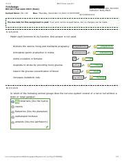 Bio 181 Final 12 13 13 BIO 181 Final Exam 2013 Caroline Wood BIO 181 Section 601 Fall 2013
