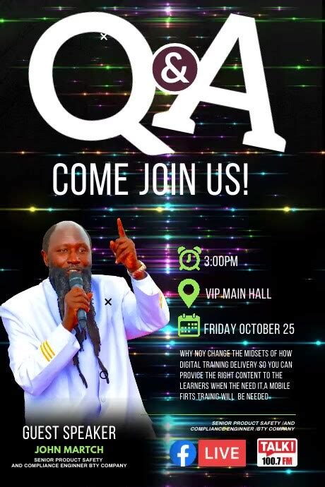 Qna Template Postermywall