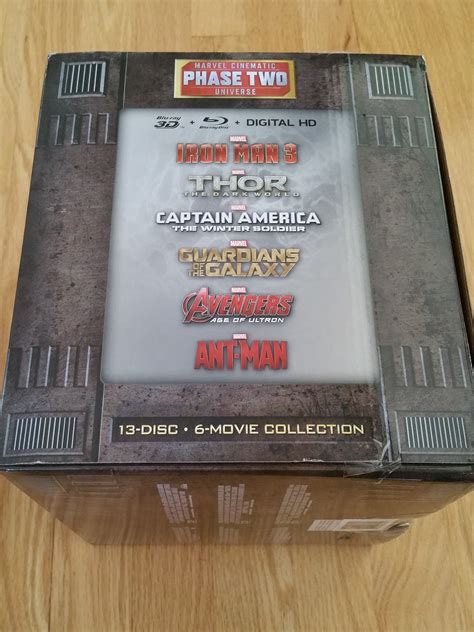 Marvel Phase Two Blu Ray Box Set Images And Details Collider
