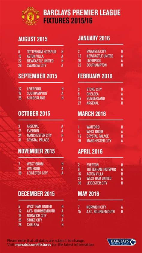 Free Printable Liverpool Schedule Download Free Printable Liverpool