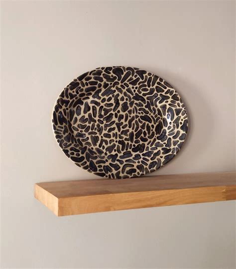 Slip Decorated Stoneware Platter 3 — Lydia Hardwick Ceramics