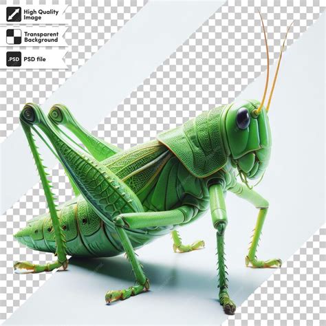 Premium Psd A Green Grasshopper With A Picture Of A Grasshopper On Its Back Premium Psd A Green Grasshopper With A Picture Of A Grasshopper On Its Back