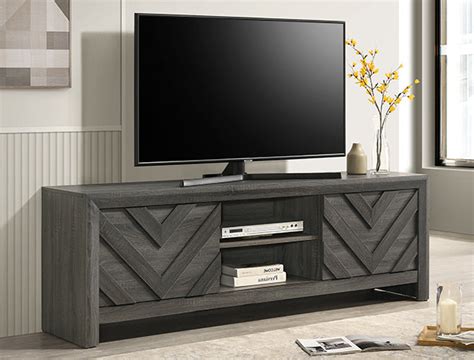 Valor Driftwood Gray Extra Long Tv Stand My Furniture Place