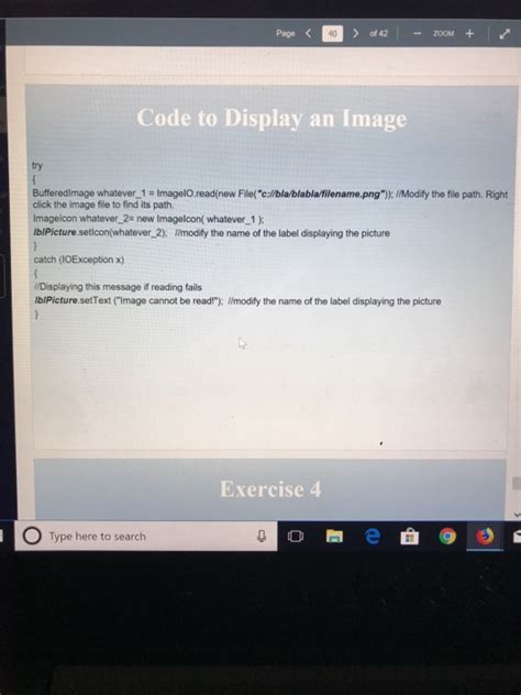 Solved Exercise 4 1 Develop A Gui Application 2 Display A