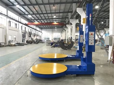 Auto Stretch Pallet Wrapper Machine Coil Tilter