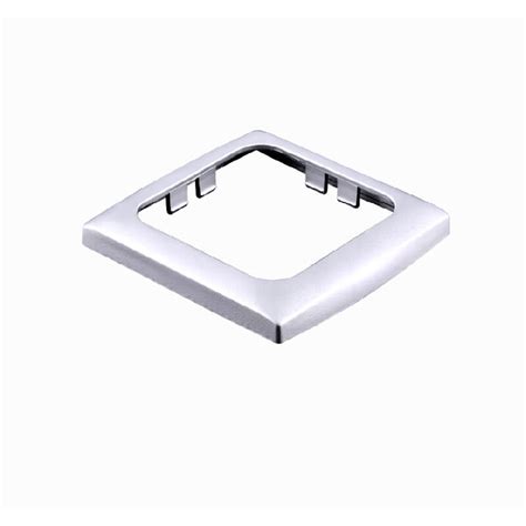 Ramka Pojedyncza 6x6 Cm Srebrna Srebrny Zabudowa Instalacja