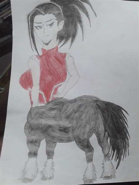 Momo Yaoyorozu The Shire Centaur By Qman256 On Deviantart