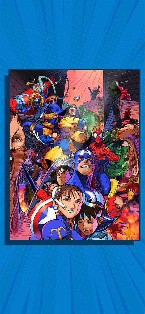 Marvel Vs Capcom Fighting Collection Marvel Super Heroes Vs Street