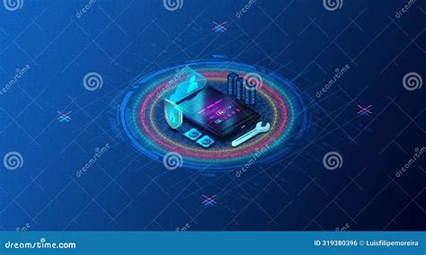 Unified Endpoint Management Concept UEM D Illustration Stock Illustration Illustration Of