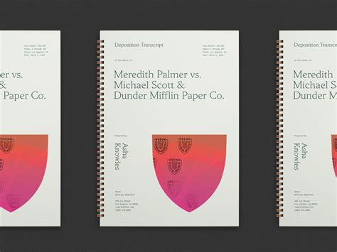 Deposition Transcript Mike Smith Creative Professional Publication Design