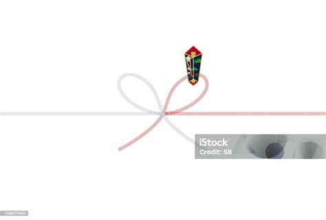 미즈히키 트위스트 페이퍼로 만든 일본 전통 디자인 0명에 대한 스톡 벡터 아트 및 기타 이미지 0명 디자인 리본 Istock